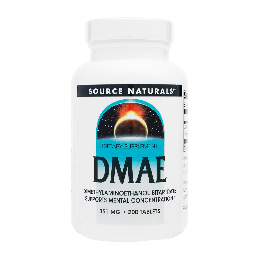 [SOURCE NATURALS]DMAE 351mg,DMAE 351mg の個人輸入代行ならJISA