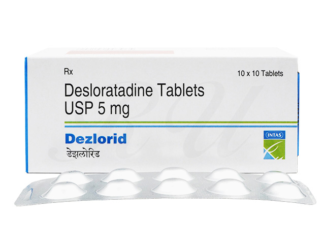 [デザレックスジェネリック]デズゾライド5mg,Dezlorid の個人輸入代行ならJISA