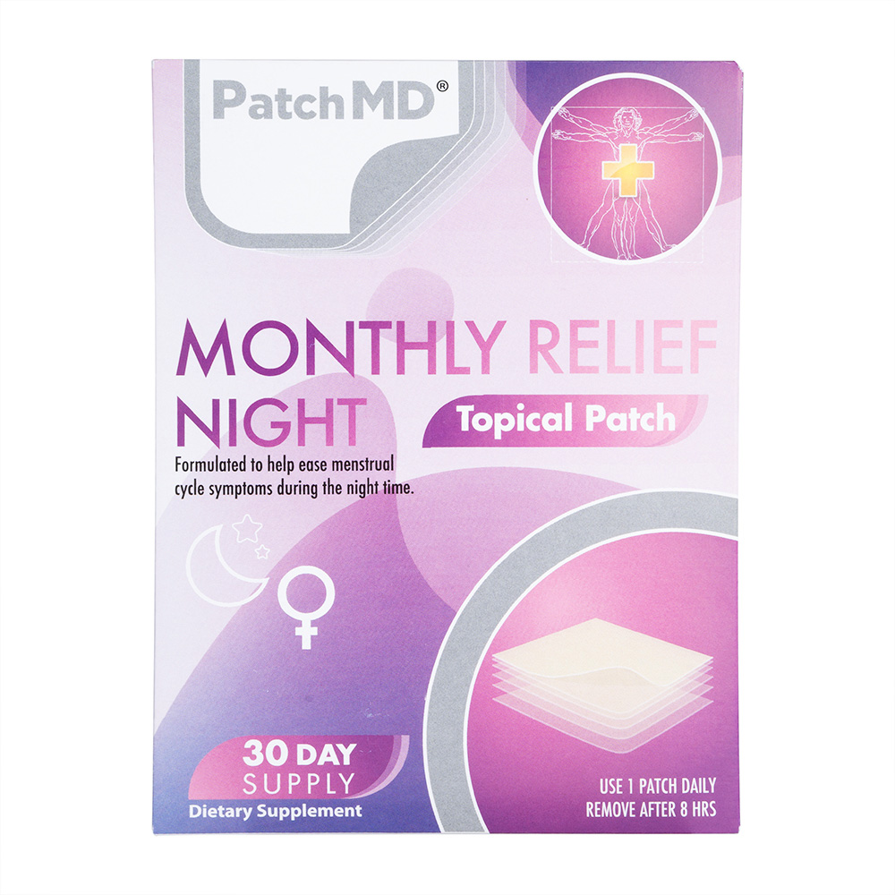 [PatchMD]マンスリーリリーフデイ(PMS症状緩和/昼用),(PatchMD)Monthly Relief Day の個人輸入代行ならJISA