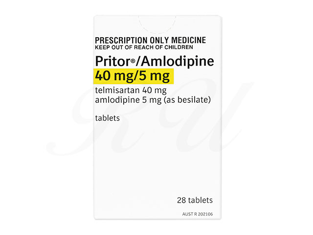 プリトア配合錠AP,Pritor Amlodipine 40mg/5mg 28tabs の個人輸入代行ならJISA