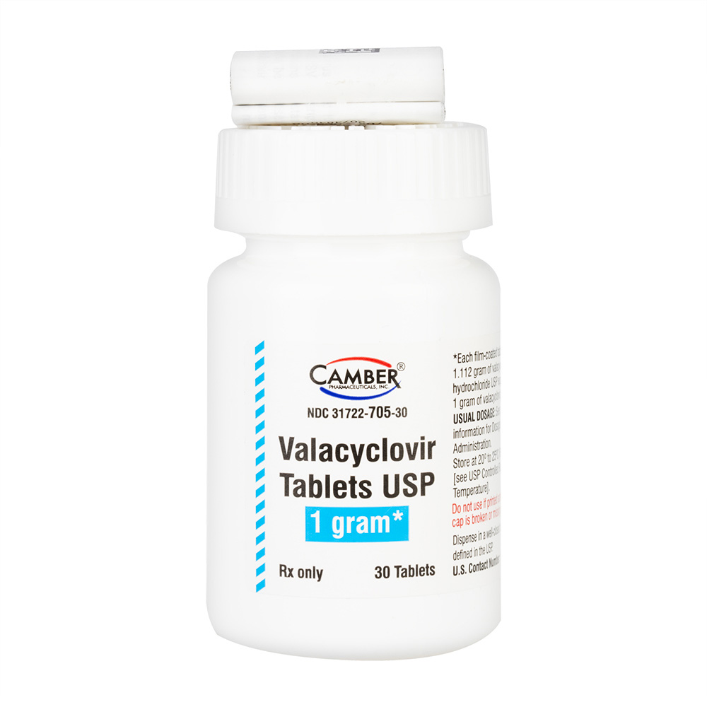 [バルトレックスジェネリック]バラシクロビル1g,(Camber) Valacyclovir 1g 30tabs の個人輸入代行ならJISA