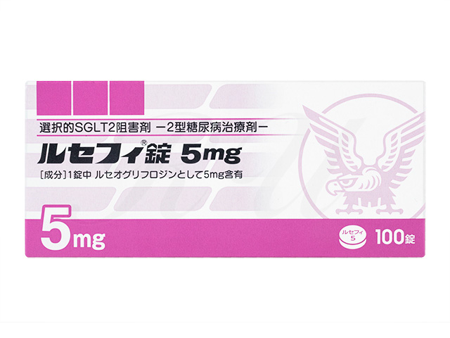 ルセフィ錠2.5mg,Lusefi Tablet 2.5mg 100tabs の個人輸入代行ならJISA
