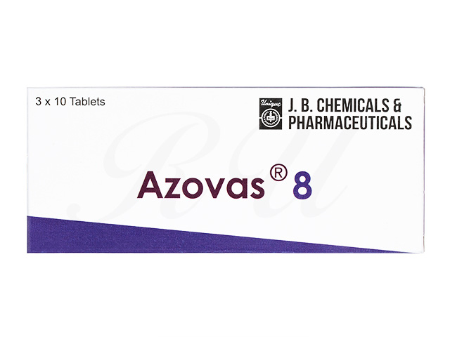 アゾバス8,Azovas 8mg 30tabs の個人輸入代行ならJISA