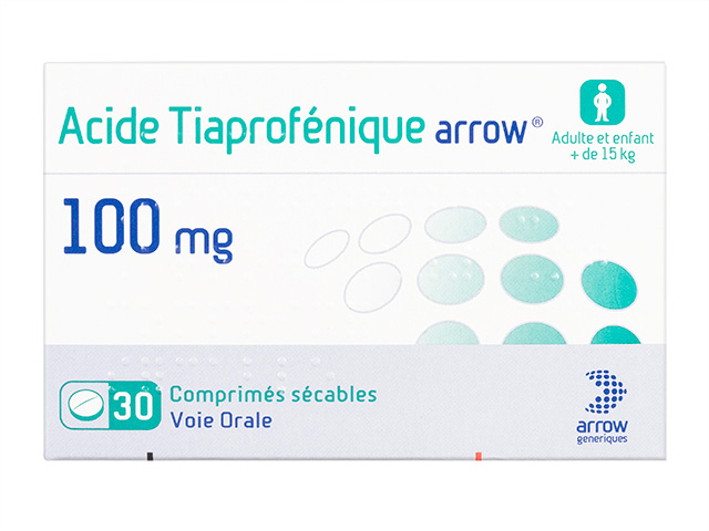 チアプロフェン酸100mg,Acide Tiaprofenique 100mg 30tabs の個人輸入代行ならJISA