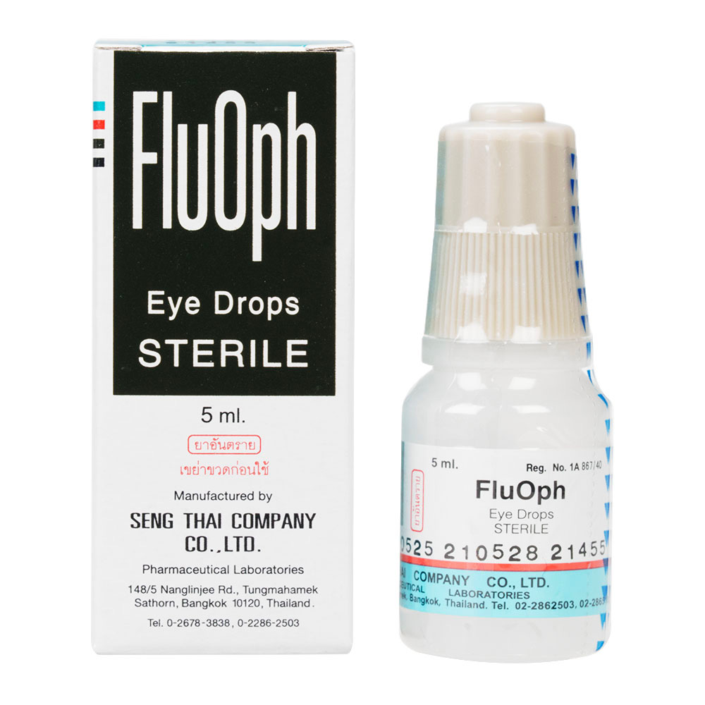 フルオフ点眼液ステリル0.1％,Fluoph Eye Drops Sterile 5ml の個人輸入代行ならJISA