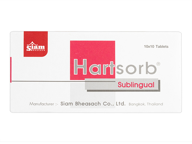 ハートソルブ舌下錠5mg,Hartsorb Sublingual 5mg 100tabs の個人輸入代行ならJISA