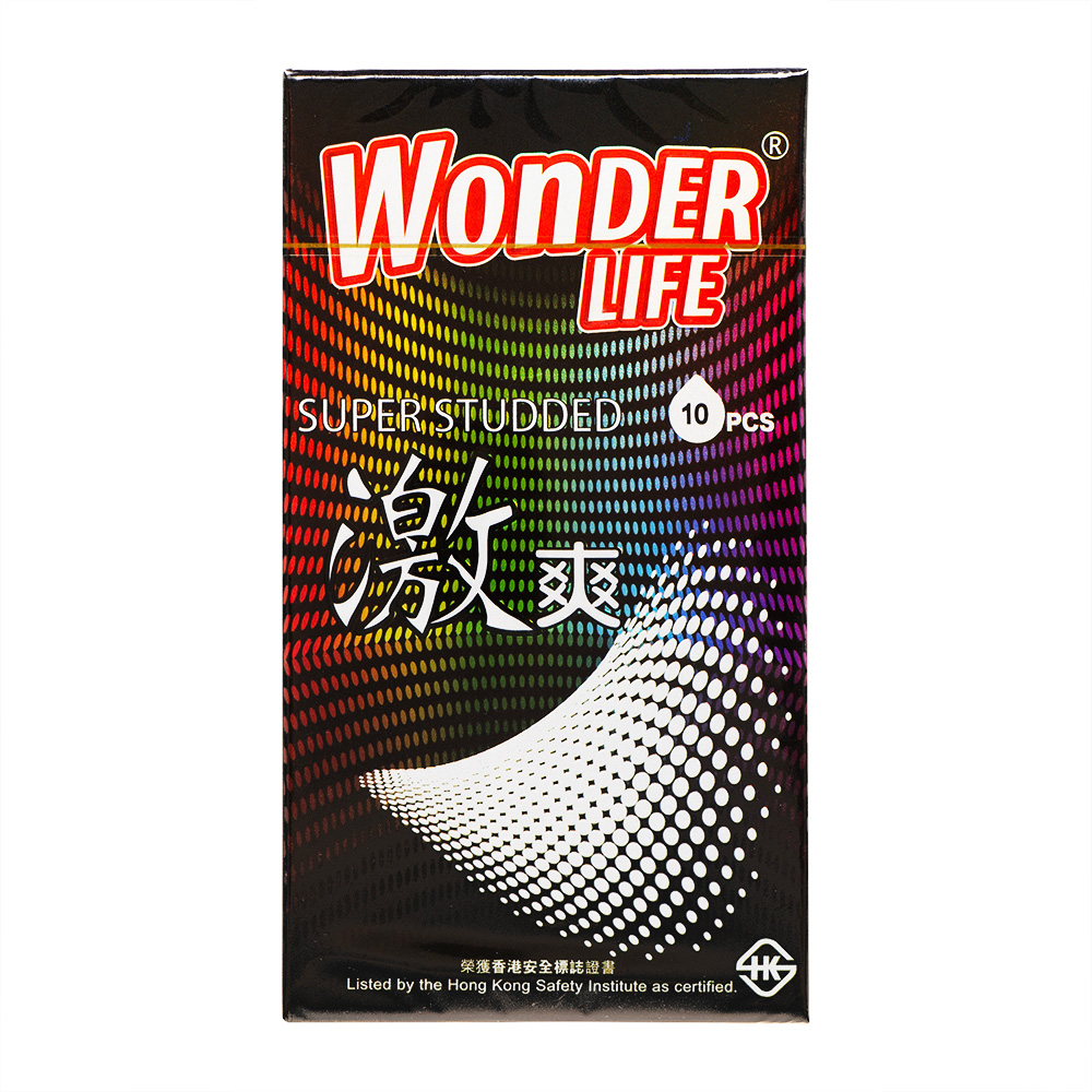 [WONDER LIFE]スーパースタディッド 激爽(コンドーム),(WonderLife) Super Studded Condom ...